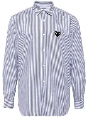 Play Comme Des Garcon Striped Shirts For Women