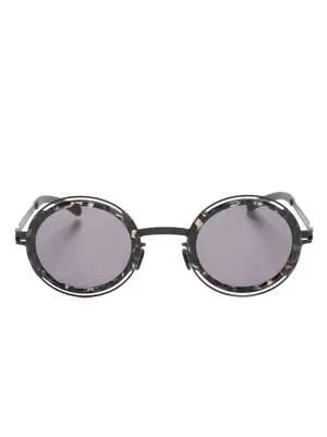 Mykita Pearl Round-frame Sunglasses - Black