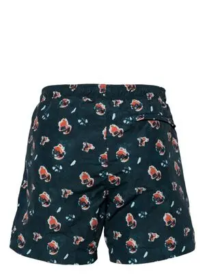 C.P. COMPANY Abstract-print Swim Shorts