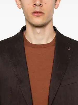 Tagliatore Crew-neck Jumper - Brown