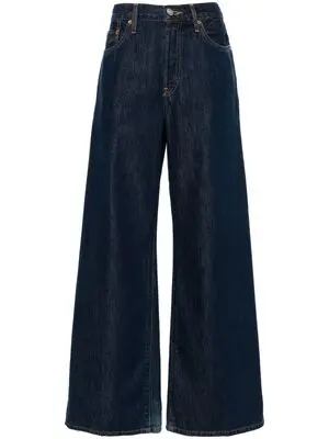 RE/DONE Fortuna Mid-rise Palazzo Jeans
