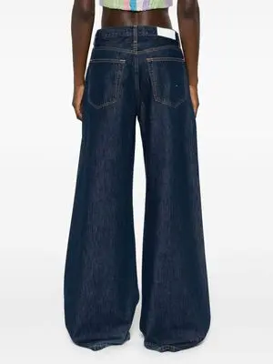 RE/DONE Fortuna Mid-rise Palazzo Jeans