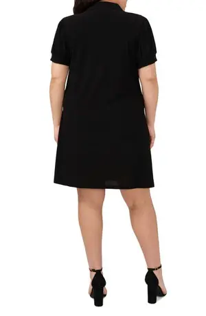 CECE DUPRAZ Knit Polo A-line Dress