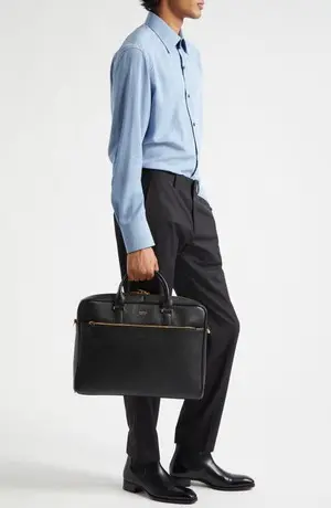 TOM FORD Leather Briefcase