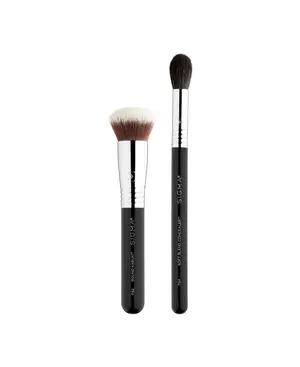 SIGMA BEAUTY Flawless Complexion Brush Duo - No Color