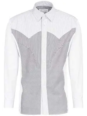 MAISON MARGIELA Striped Shirt - White