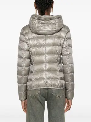 Herno Padded Hooded Jacket - Grey