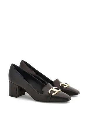 FERRAGAMO Gancini Leather Pumps