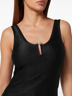 Philipp Plein Pierced Sleeveless Top