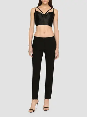 Dolce & Gabbana Wool Tailored Pants