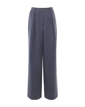 Whistles Lottie Pinstriped Trousers