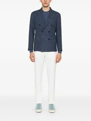 Tagliatore Crew-neck Jumper - Blue