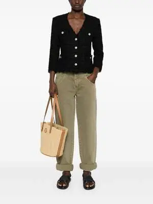 FRAME 90's Utility Mid-rise Boyfriend Jeans