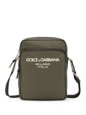 Dolce & Gabbana Logo Crossbody Bag - Green