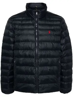 Polo Ralph Lauren Polo Pony-embroidery Padded Jacket - Blue