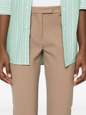 Max Mara Umanita Cropped Trousers - Neutrals