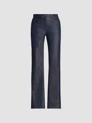 Giorgio Armani Metallic Denim Pants
