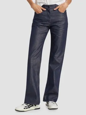 Giorgio Armani Metallic Denim Pants