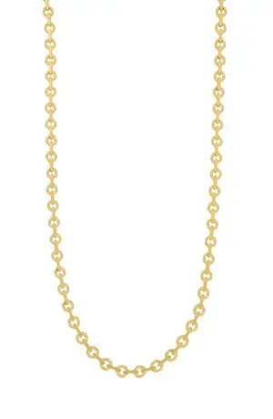 BONY LEVY Bony Levy 14k Gold Etched Chain Necklace