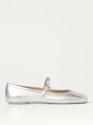 GIANVITO ROSSI Ballet Flats - Silver