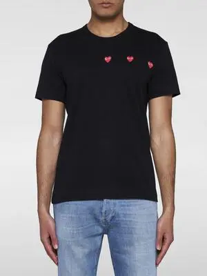 Play Comme Des Garcon T-shirt Men Black