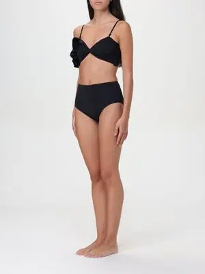 MAYGEL CORONEL Ruffled One-shoulder Bikini Top And High-waisted Bikini Bottom