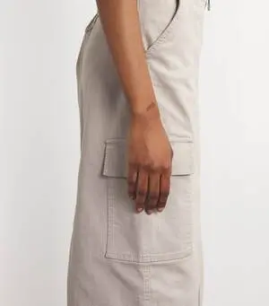 Max & Co. Cotton-blend Cargo Skirt