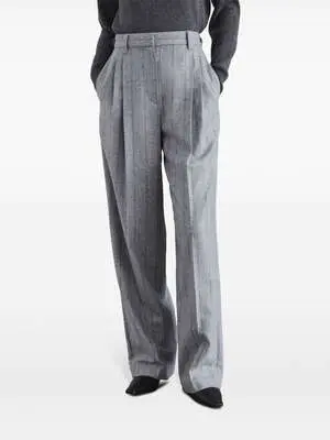Brunello Cucinelli Pleat-detailing Straight-leg Trousers