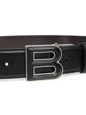 Bally Logo-buckle Leather Belt