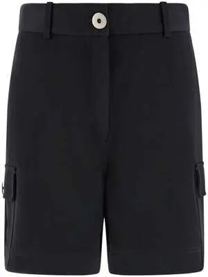 FERRAGAMO Virgin Wool Utility Shorts