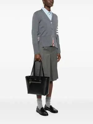 Dkny Logo-lettering Tote Bag - Black