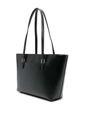 Dkny Logo-lettering Tote Bag - Black
