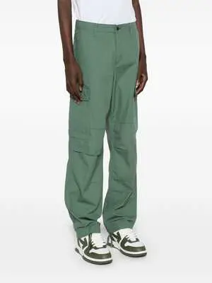 Carhartt Work In Progress Cotton Ripstop Cargo Trousers - Green
