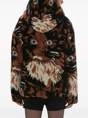 JW Anderson Graphic-print Fleece Jacket