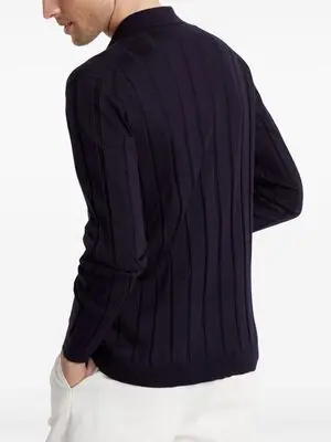 Brunello Cucinelli Ribbed Cashmere Cardigan