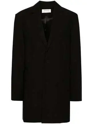 Gauchere Belted Wool Blazer