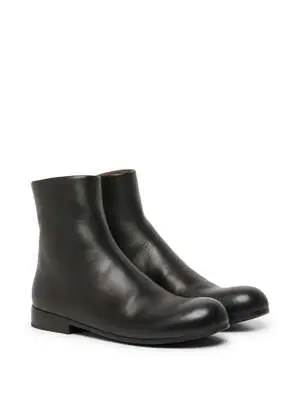 Marsèll Capozucca Leather Ankle Boots - Black