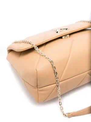 Patrizia Pepe Padded Leather Shoulder Bag