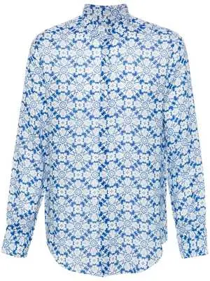 Peninsula Swimwear Cuff Shirts For Men