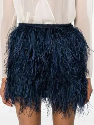 Dorothee Schumacher Feather Appliqué Mini Skirt