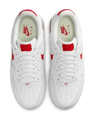 Nike Force 1 Logo-patch Leather Sneakers