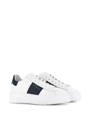 Hogan H-stripes Leather Sneakers