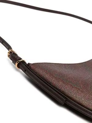 Etro Large Essential Shoulder Bag - Brown