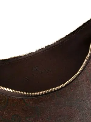 Etro Large Essential Shoulder Bag - Brown