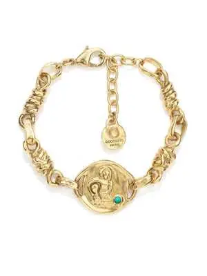 GOOSSENS Talisman Astro Aquarius Coin Bracelet