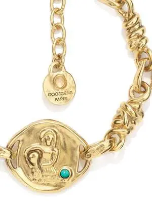 GOOSSENS Talisman Astro Aquarius Coin Bracelet