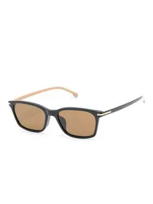 BOSS Rectangle-frame Sunglasses