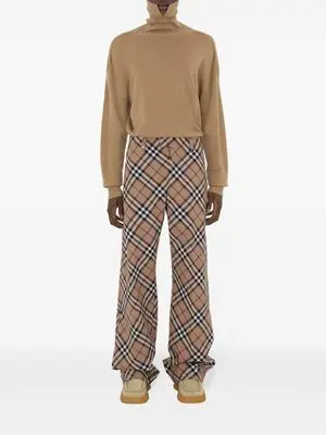 Burberry Checked Tailored Trousers