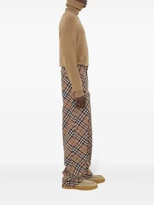 Burberry Checked Tailored Trousers