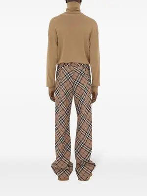 Burberry Checked Tailored Trousers